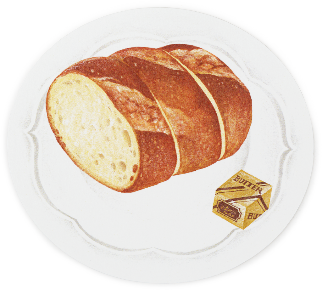 Bread and Butter Greeting Card – Choosing Keeping