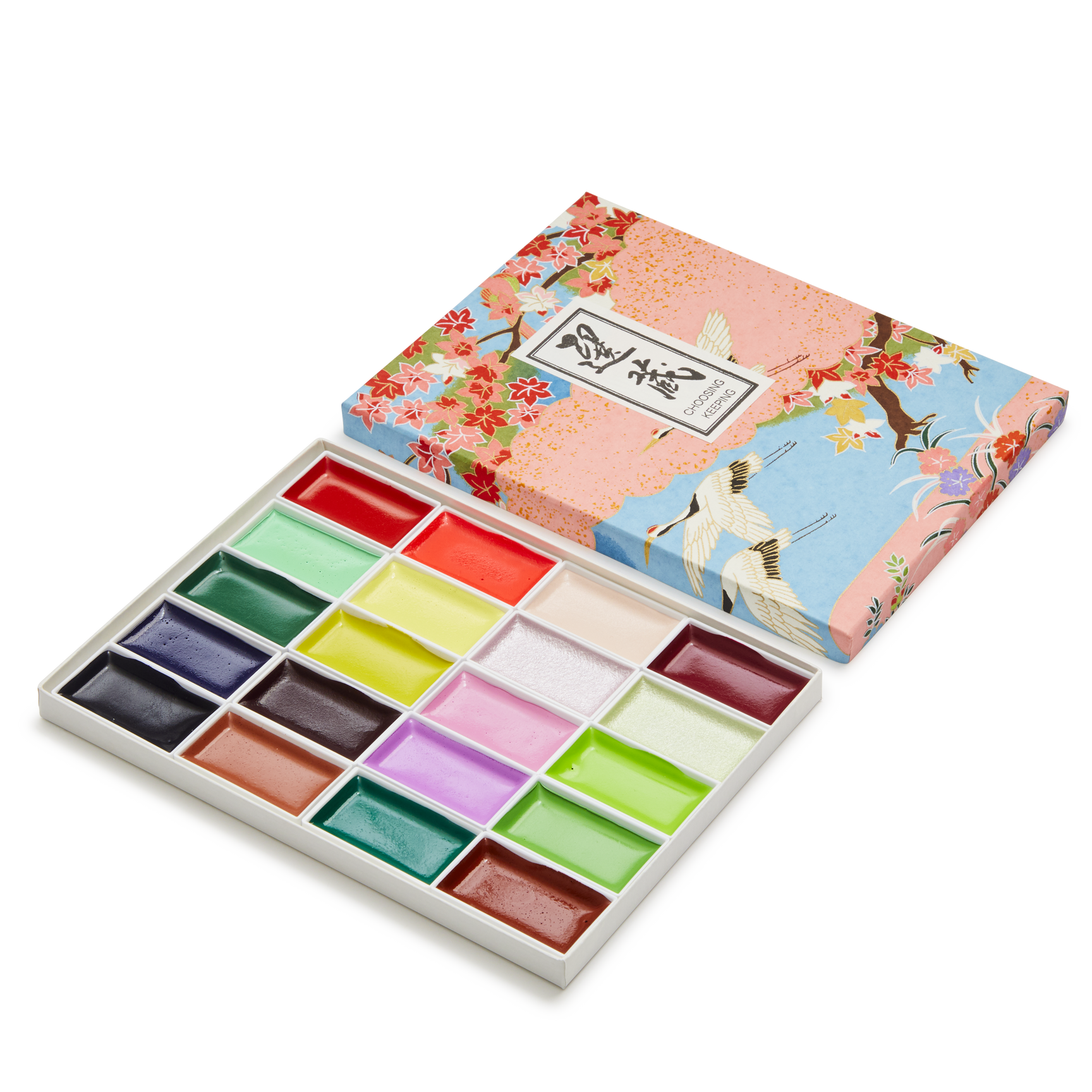 Japanese Watercolour Set, 4 Seasons – Choosing Keeping