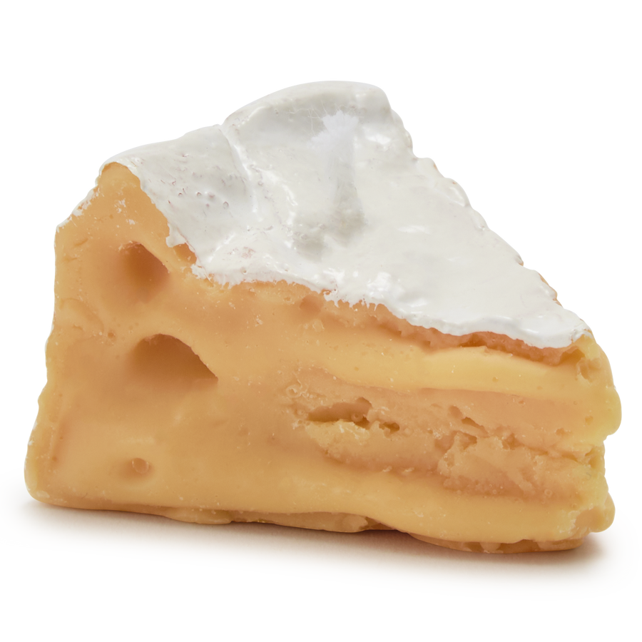 Slice of Camembert Candle – Choosing Keeping