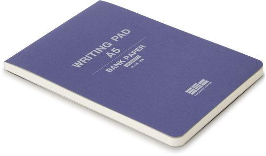 Bank Paper A5 Writing Pad – Choosing Keeping