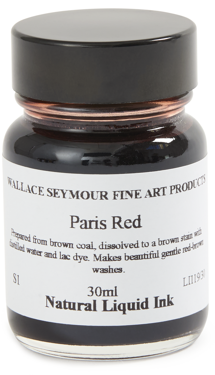 Natural Pigments Drawing Inks, Paris Red 30ml – Choosing Keeping