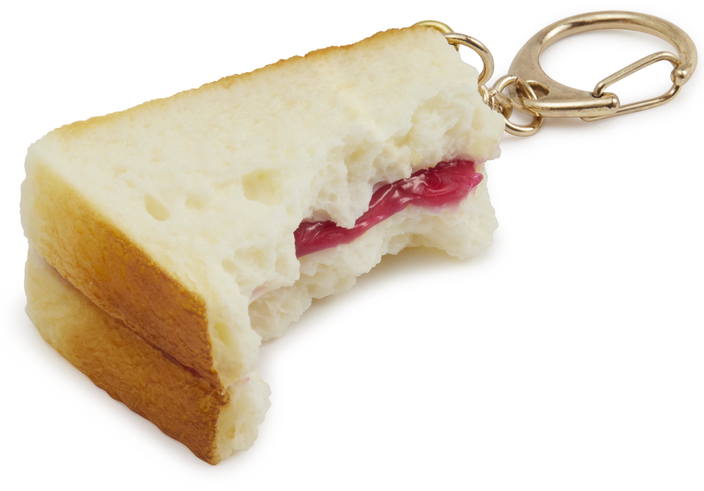 Faux Jam Sandwich Keyring – Choosing Keeping
