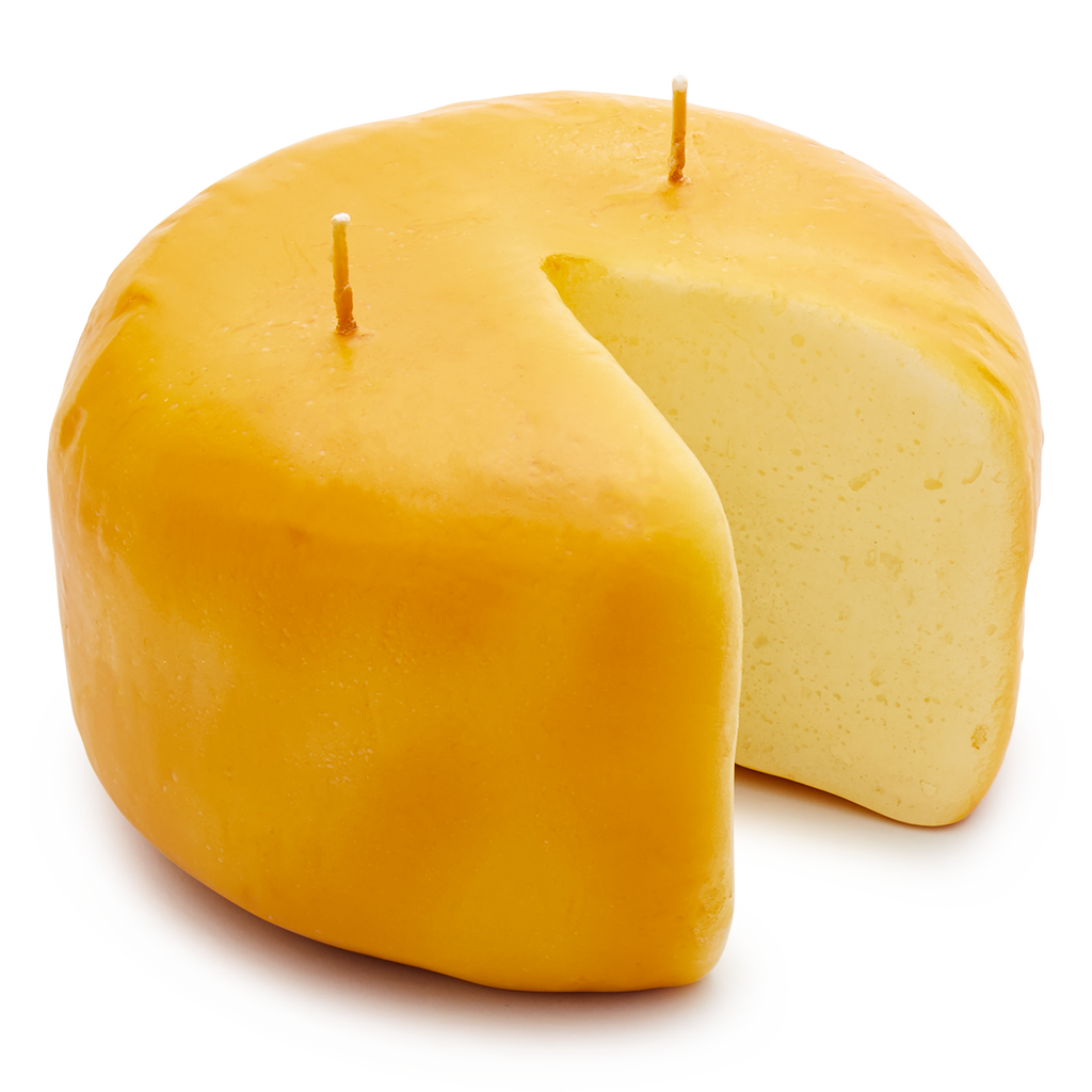 Smoked Cheddar Cheese Wheel Candle – Choosing Keeping