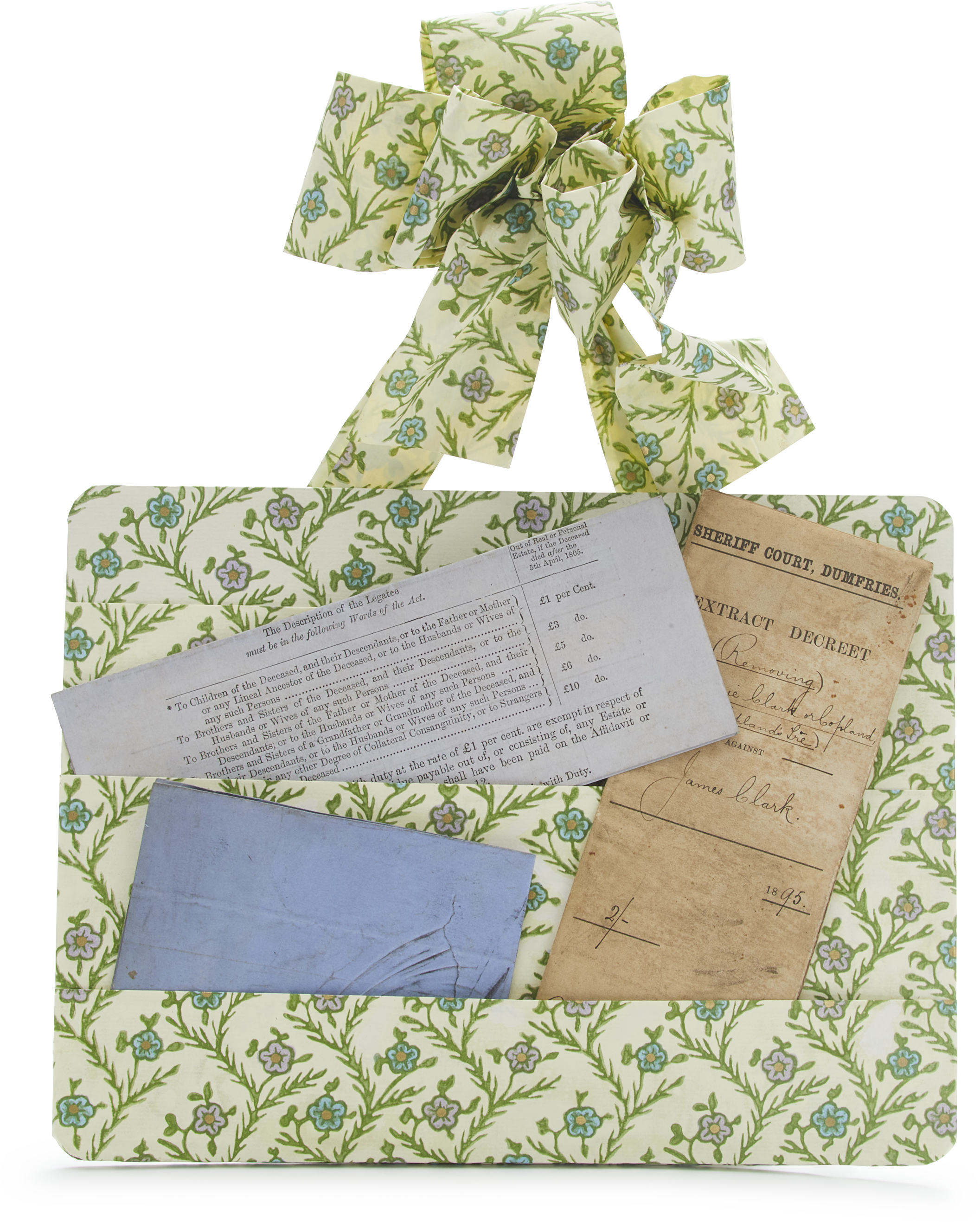 Scanlon Apparati Memo Board, Purple & Blue Flowers – Choosing Keeping