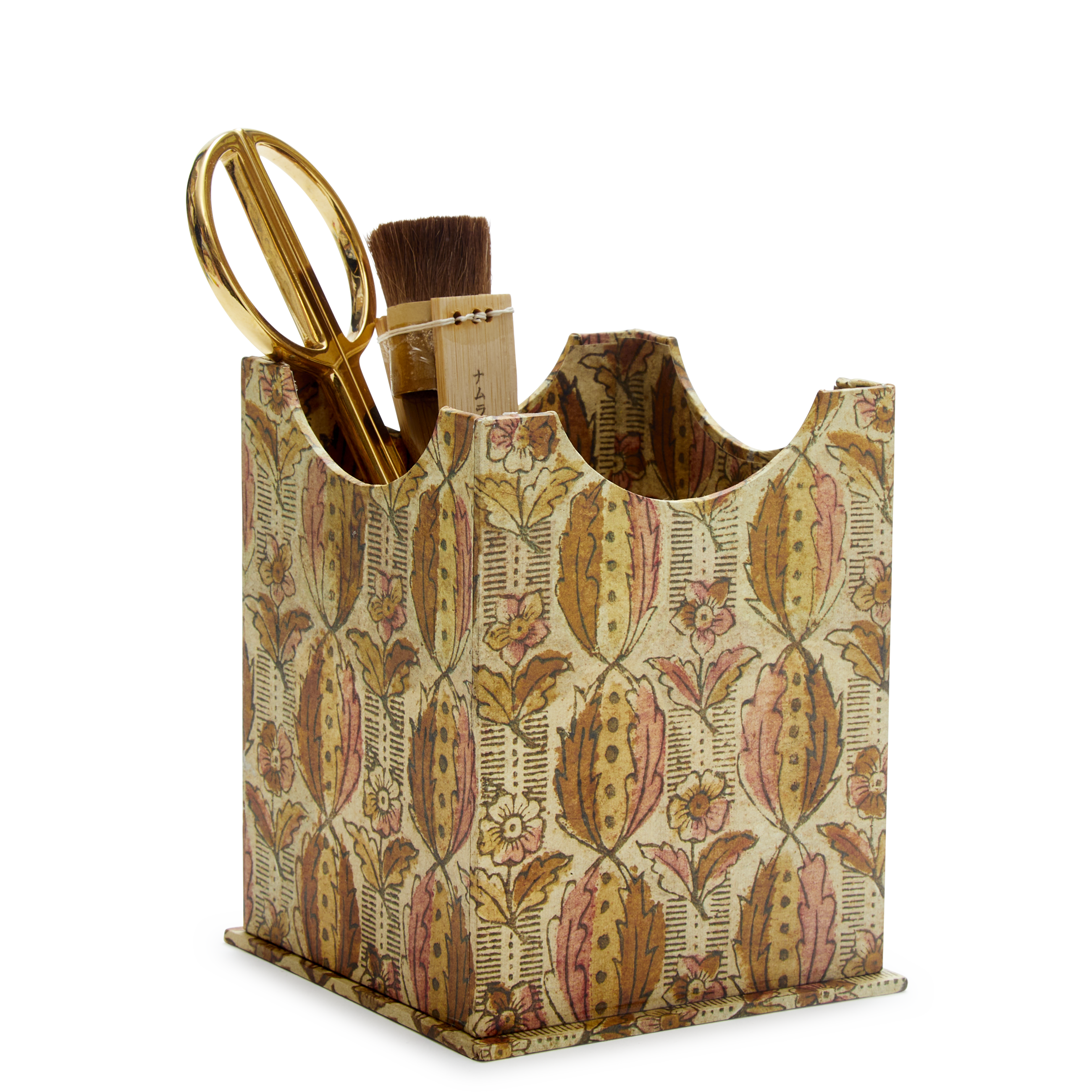Scanlon Apparati Pen Pot, Remondini with Leaves and Flowers – Choosing ...