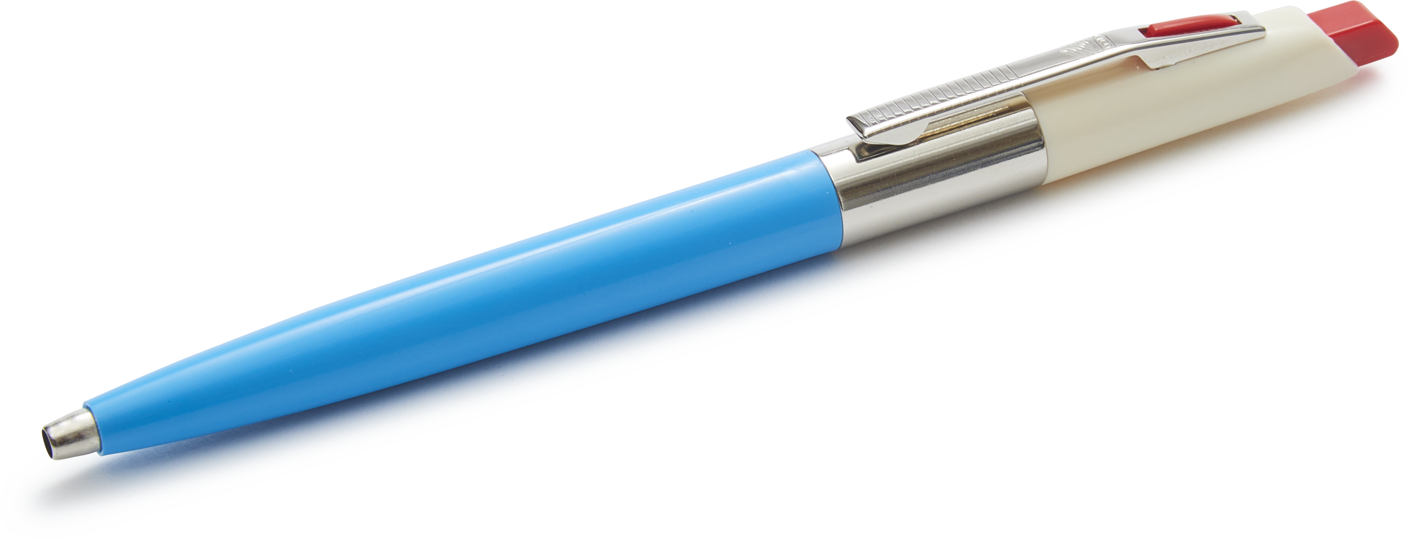 Blue 1970s Retro Ballpoint Pen – Choosing Keeping