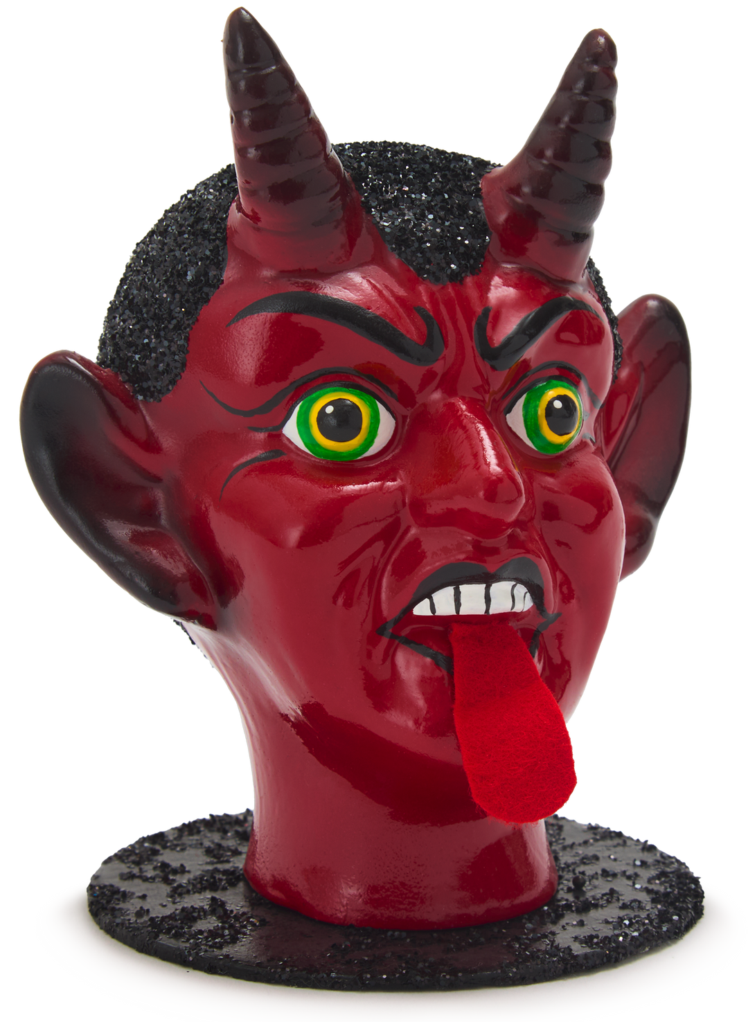 Red Devil with Tongue Candy Box Papier-Mache Figure – Choosing Keeping