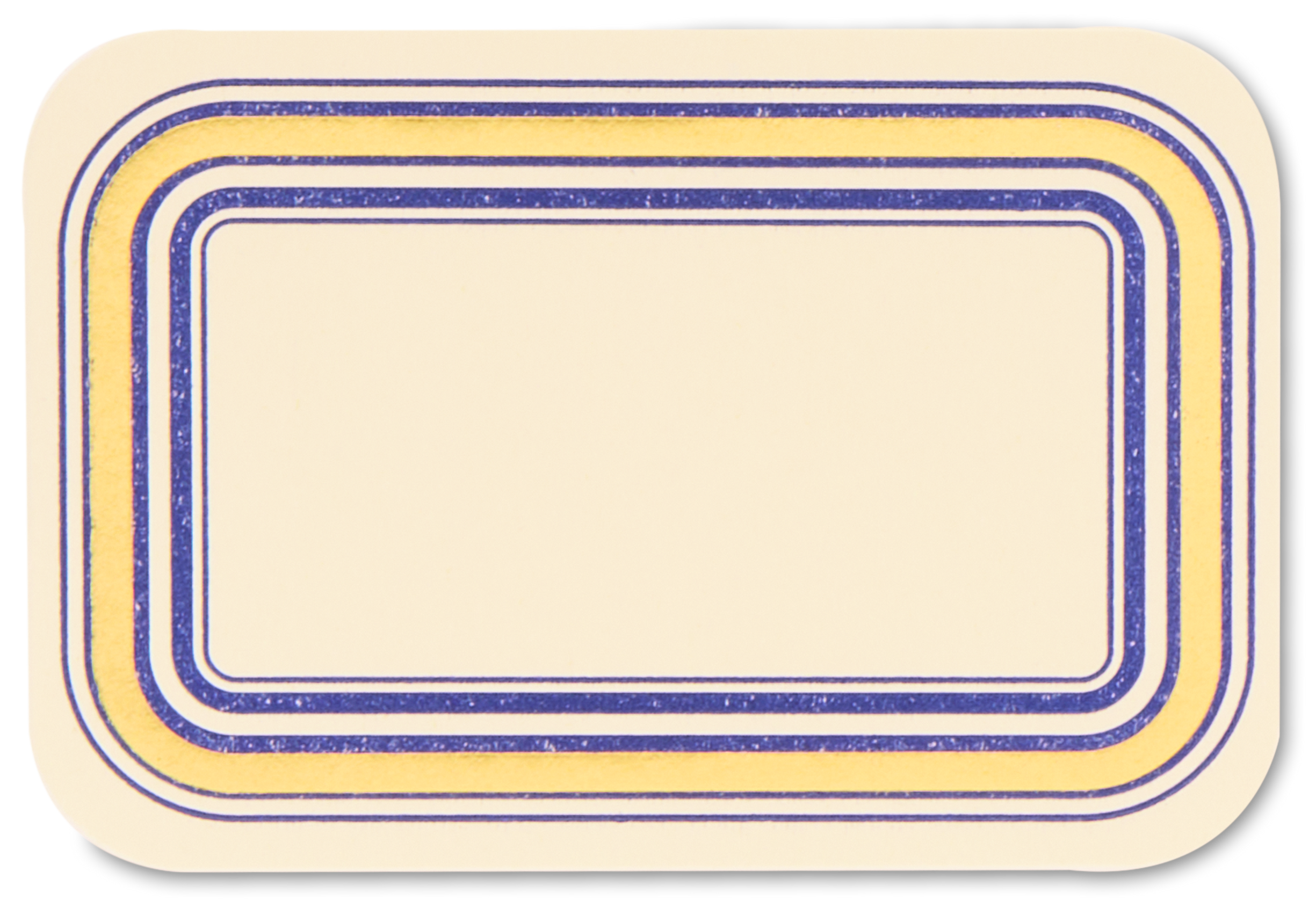 Choosing Keeping Gold Foiled Classic Decorative Labels