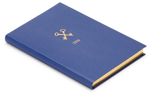 Pocket "Lucky" A6 Weekly Diary, Crossed Keys – Choosing Keeping