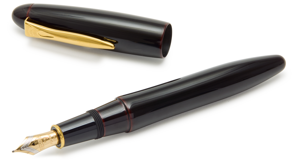 Platinum Red Urushi "Izumo" Tame-nuri Fountain Pen – Choosing Keeping