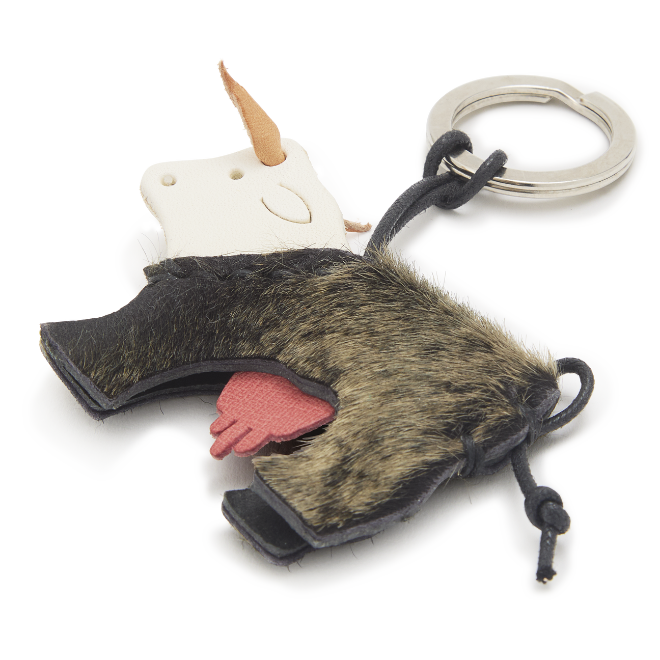 Italian Leather Keyring, Cow – Choosing Keeping