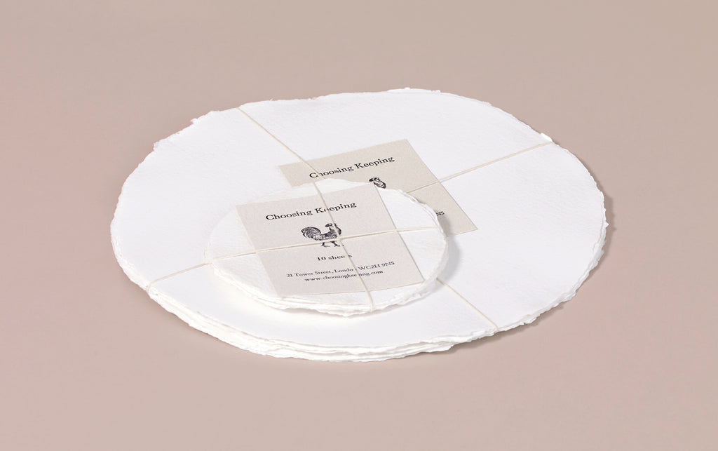 10 Handmade Circular Papers – Choosing Keeping